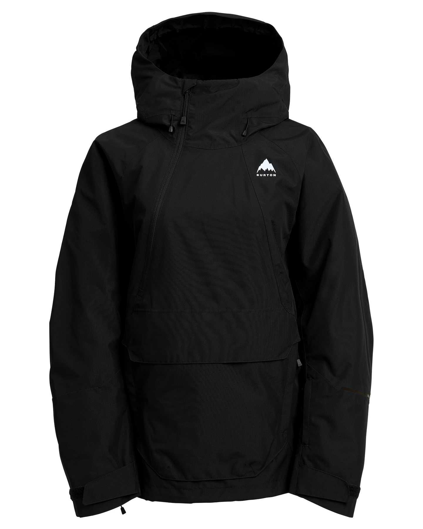 Burton Women's Reserve 2L Relaxed Snow Anorak - True Black | Snow Jackets – Trojan Wake Ski Snow
