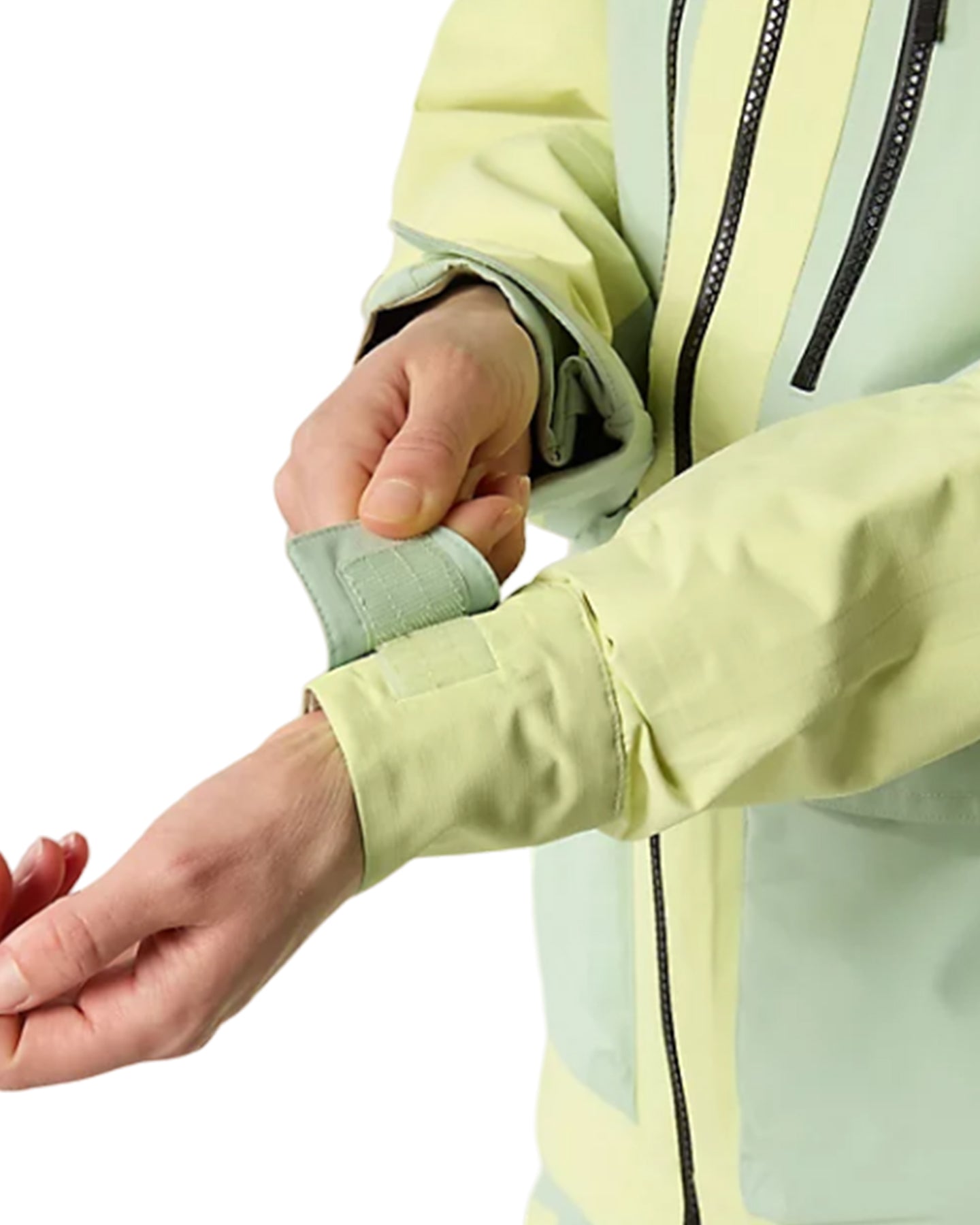 The North Face Women's Dragline Snow Jacket - Sun Sprite/Misty Sage ...