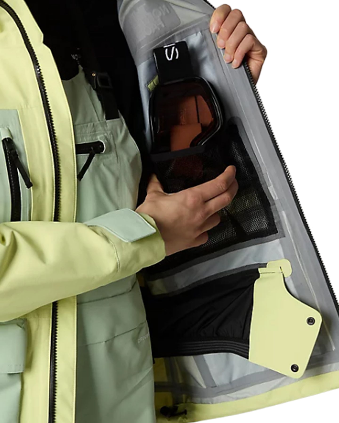 The North Face Women's Dragline Snow Jacket - Sun Sprite/Misty Sage ...