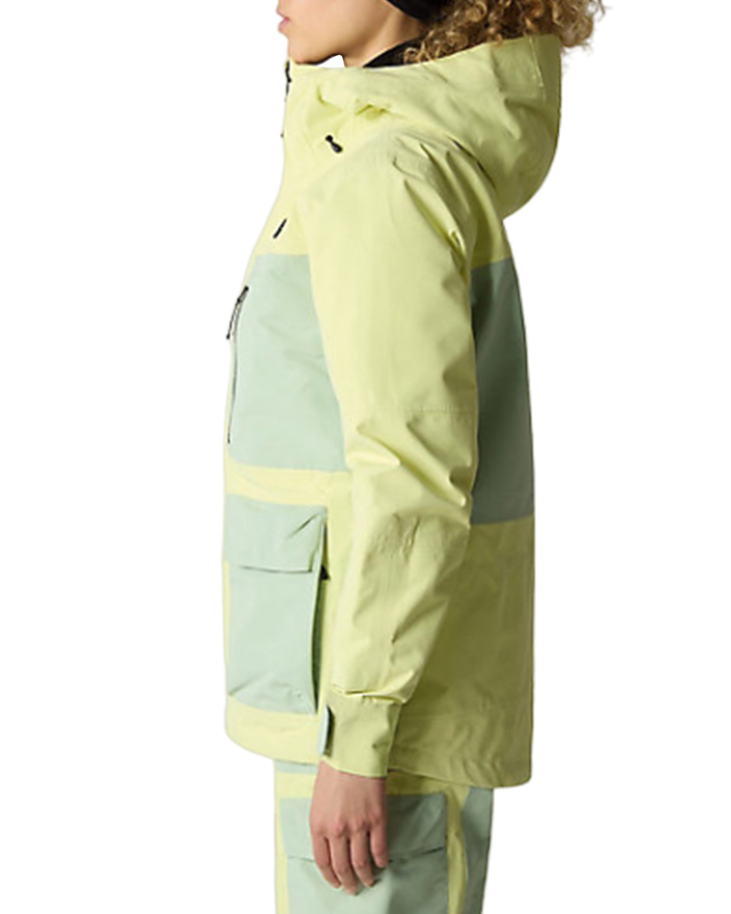 The North Face Women's Dragline Snow Jacket - Sun Sprite/Misty Sage ...