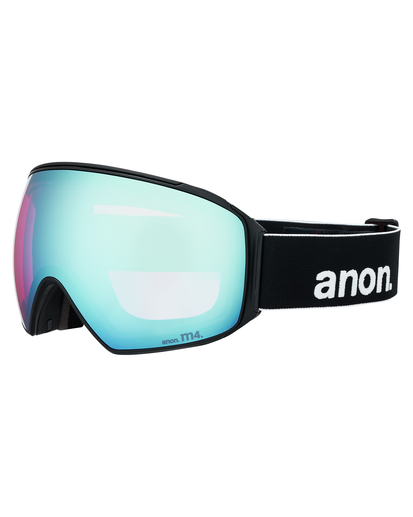 Anon M4 (Toric) Low Bridge Snow Goggles - Black/Perceive Variable Blue | Unisex Snow Goggles ...