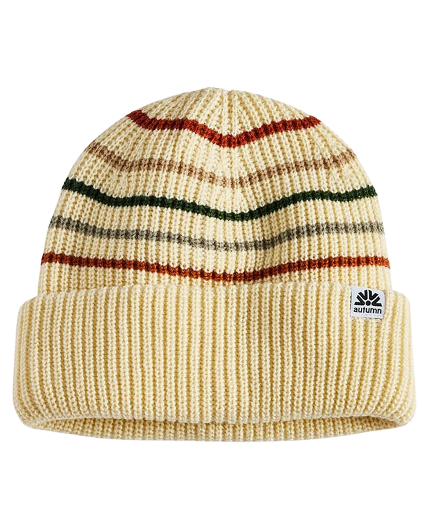 Autumn Retro Beanie - Natural | Beanies – Trojan Wake Ski Snow