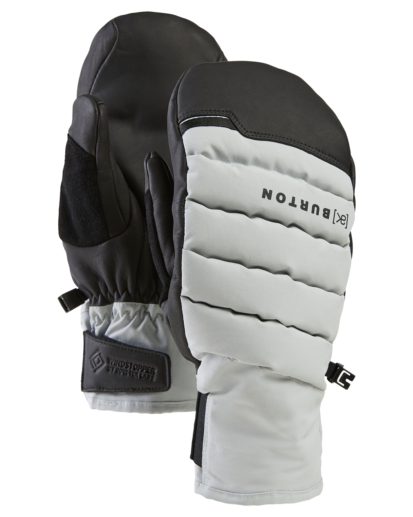 Burton Men's [ak]® Windstopper Oven Snow Mittens - Gray Cloud | Snow ...