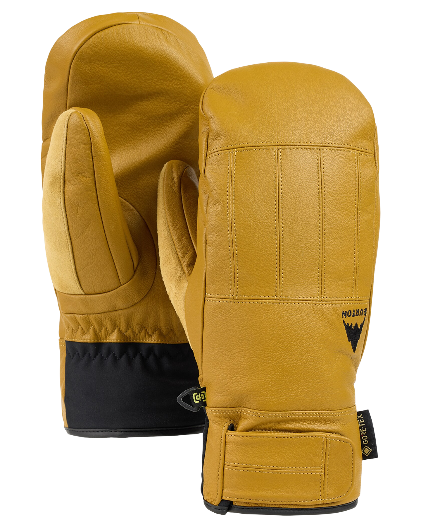 Burton Men's Gondy Gore-Tex Leather Snow Mittens - Rawhide | Snow ...