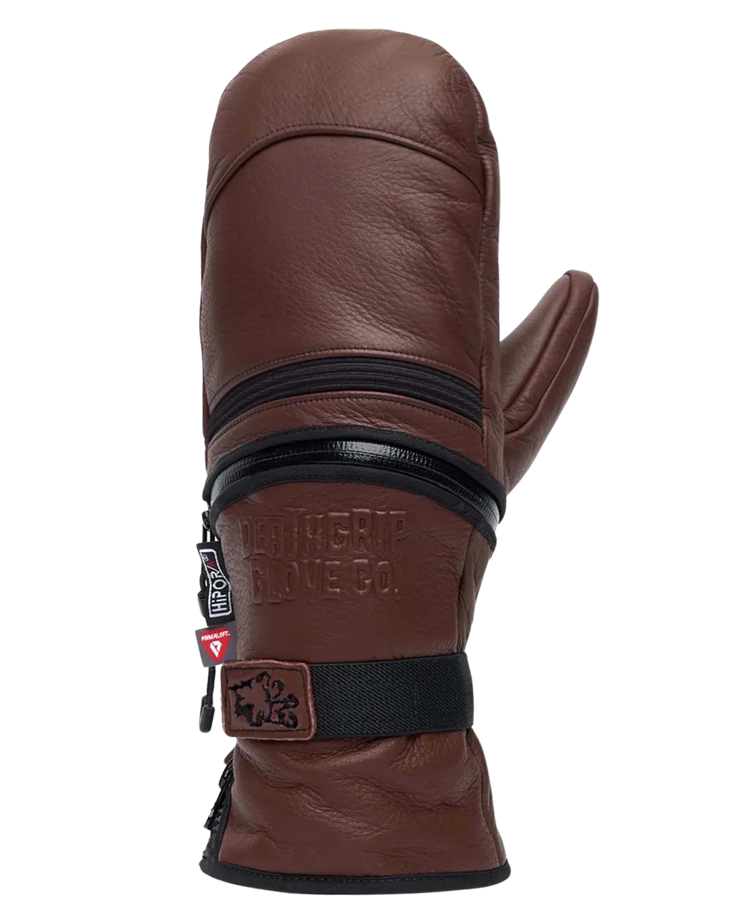 Deathgrip Men's Zombie Snow Mitts - Coffee | Snow Gloves & Mittens ...