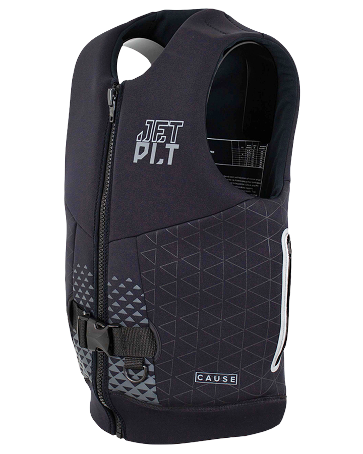 Jetpilot Cause Mens S-Grip F/E Neo Vest Black 2023 | Life Jackets Mens ...