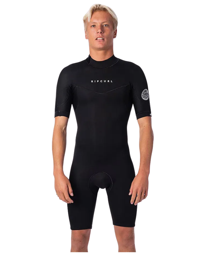 Rip Curl D Patrol 2Mm B/Z Spring Suit - Black | Spring Suits - Men's ...